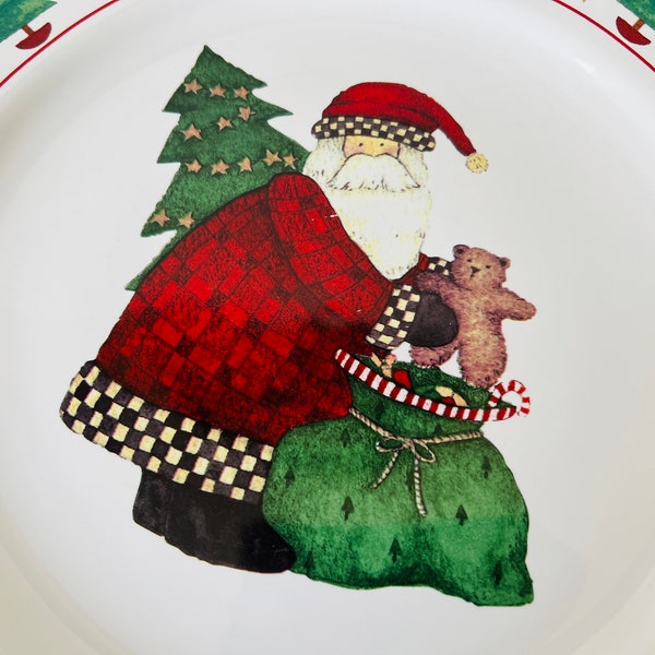 Magic of Santa Debbie Mumm Dishes - Etsy