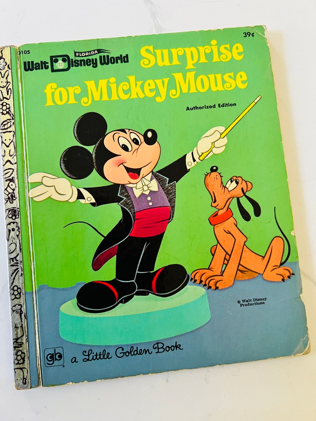 Walt Disney World Little Golden Book Surprise for Mickey Mouse ...