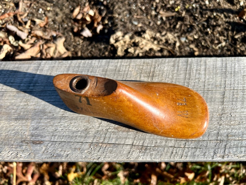 Vintage Children's Wood Shoe Last Form Farmhouse or - Etsy