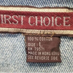 The Undertaker WWF Denim Jacket Vintage Men's Collectible Denim ...