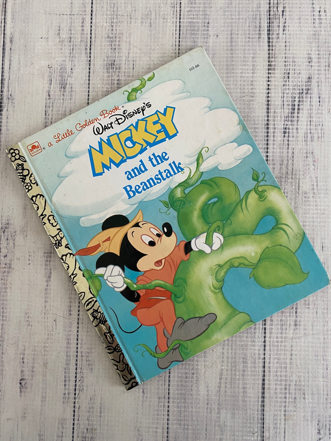 Walt Disney's Mickey Mouse and the Beanstalk Little Golden Book ...