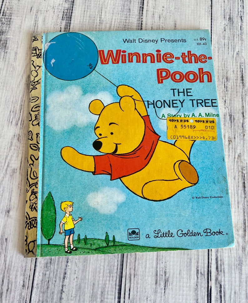 Children's Christmas Little Golden Book Winnie the Pooh | Etsy