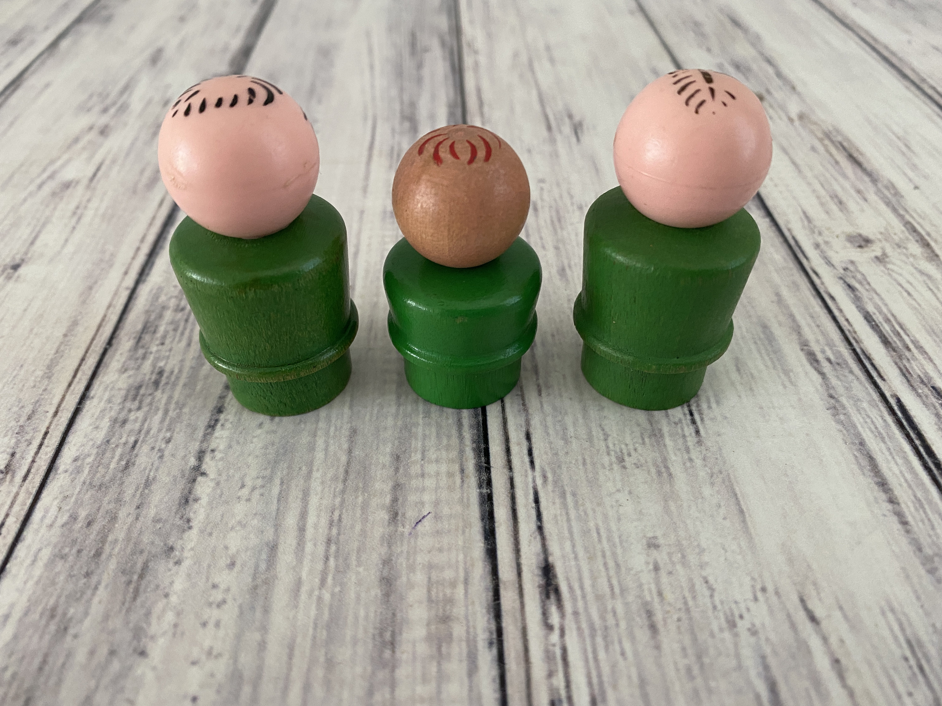 Wooden fisher price figures store