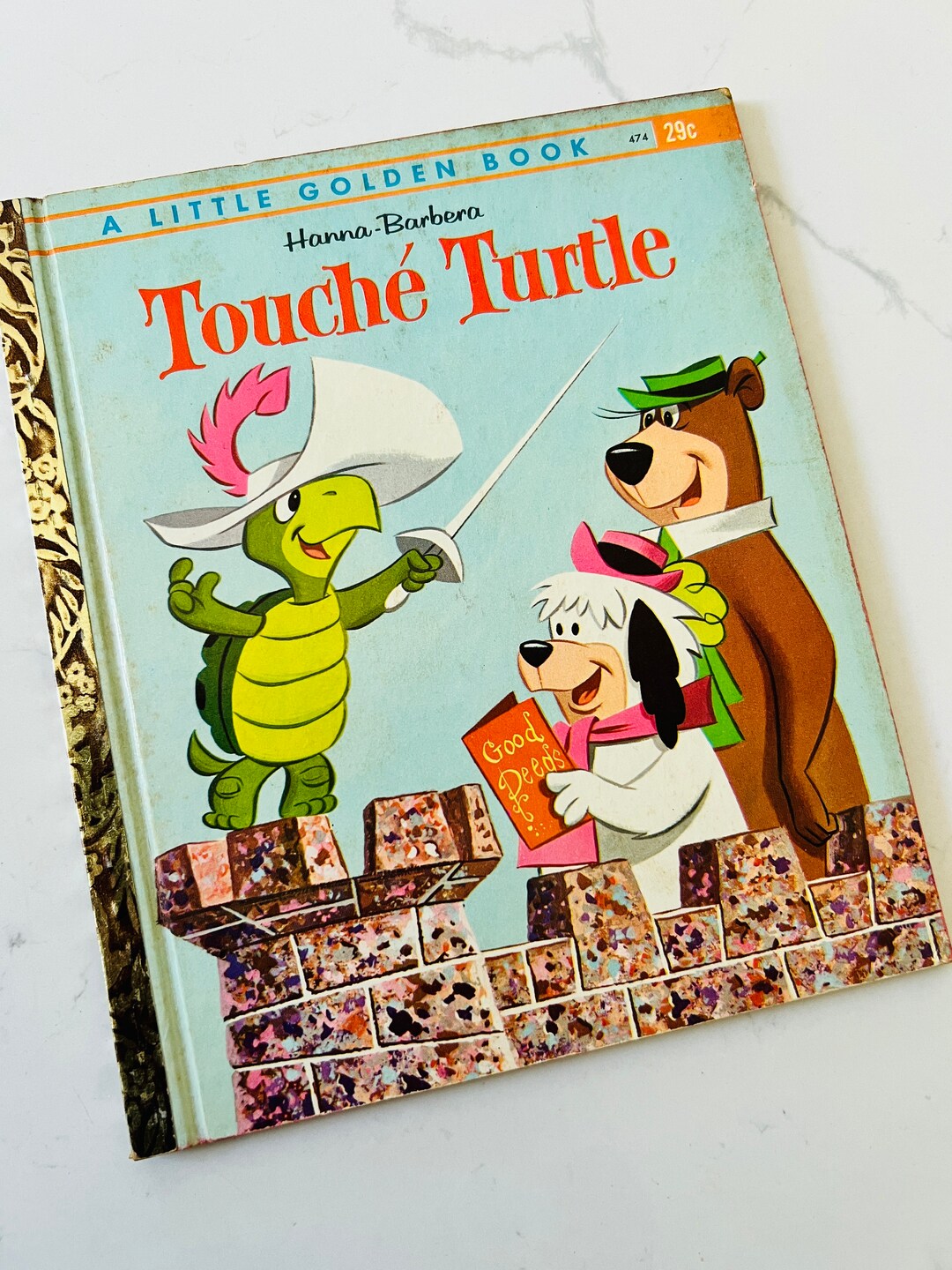 Vintage Children's Book Touche' Turtle by Carl Memling Hanna Barbera ...