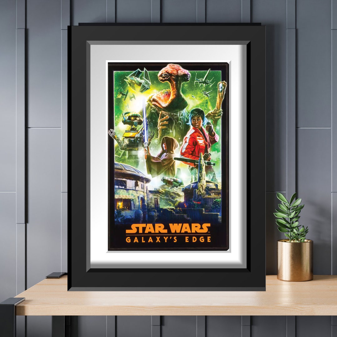 Star Wars Galaxy's Edge Disney Poster 8x10 11x14 11x17 13x19 - Etsy