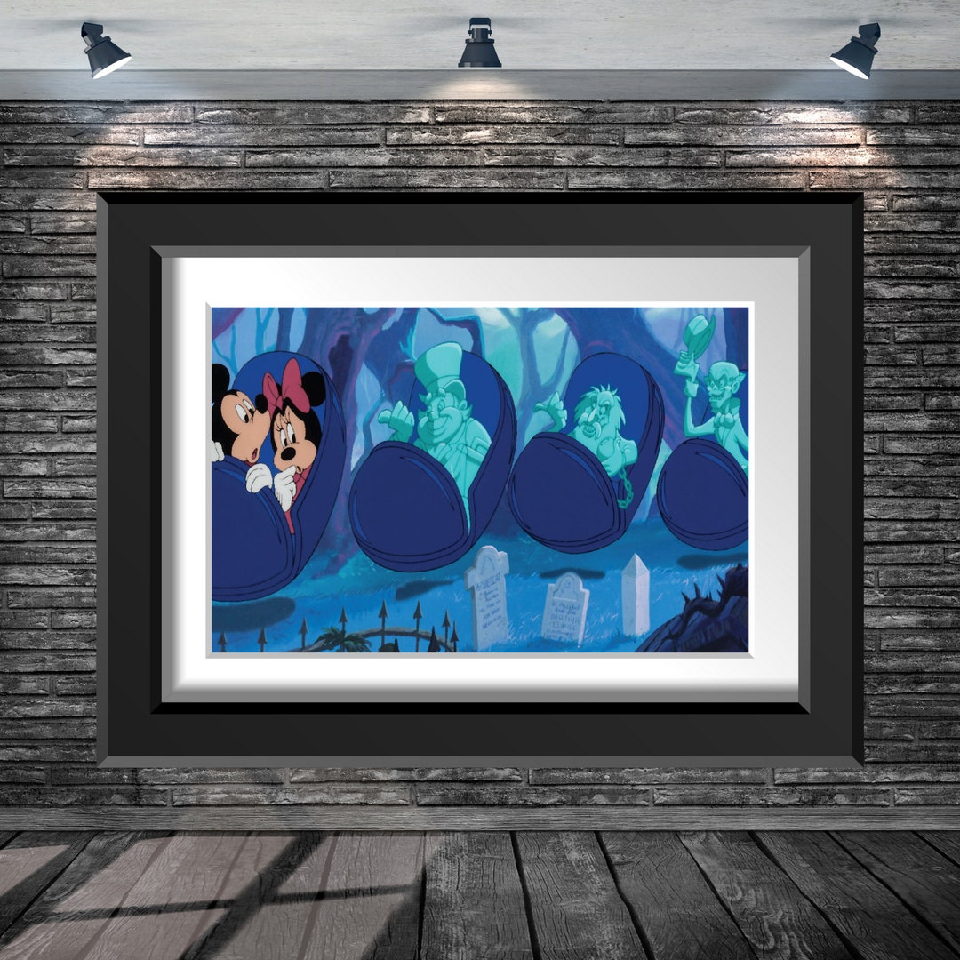 Haunted Mansion Mickey Minnie Hitchhiking Ghosts Doombuggy Doom Buggy ...