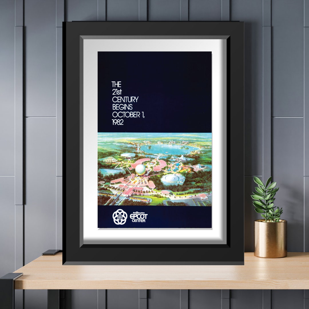 Disney Epcot Center Retro V2 Walt Disney World Poster 8x10 11x14 11x17 ...