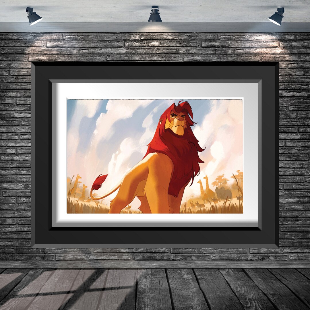 Disney Lorcana Lion King Poster 8x10 11x14 11x17 13x19 - Etsy