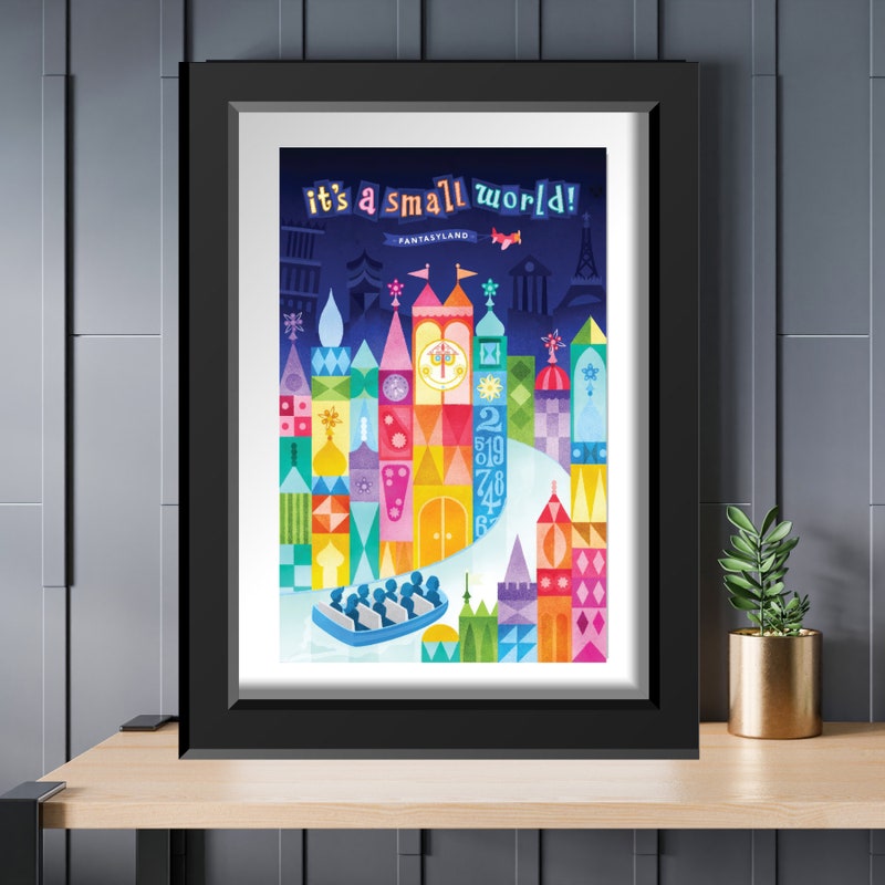 Its a Small World - Etsy