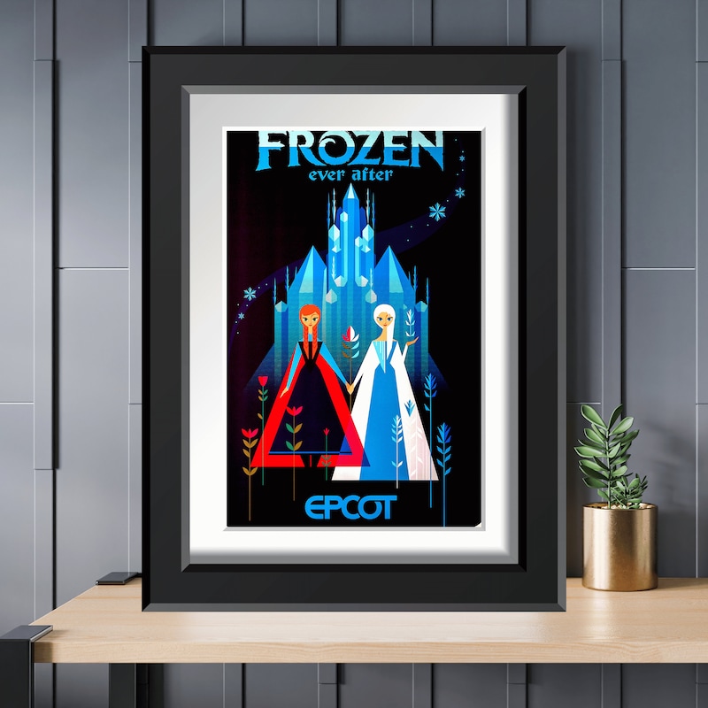 Frozen Poster - Etsy