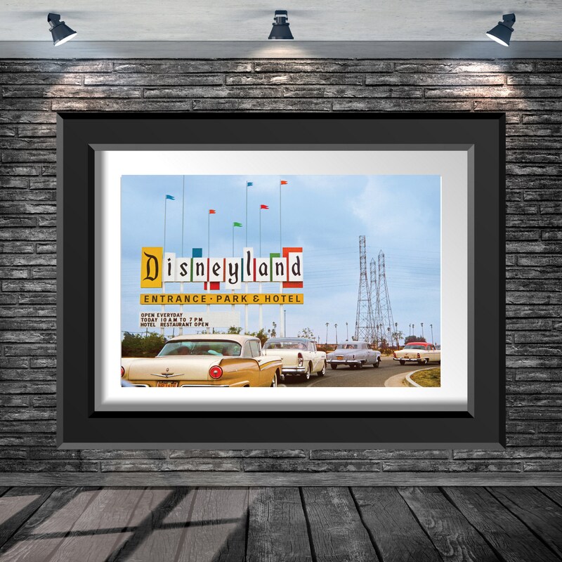 Disneyland Sign - Etsy