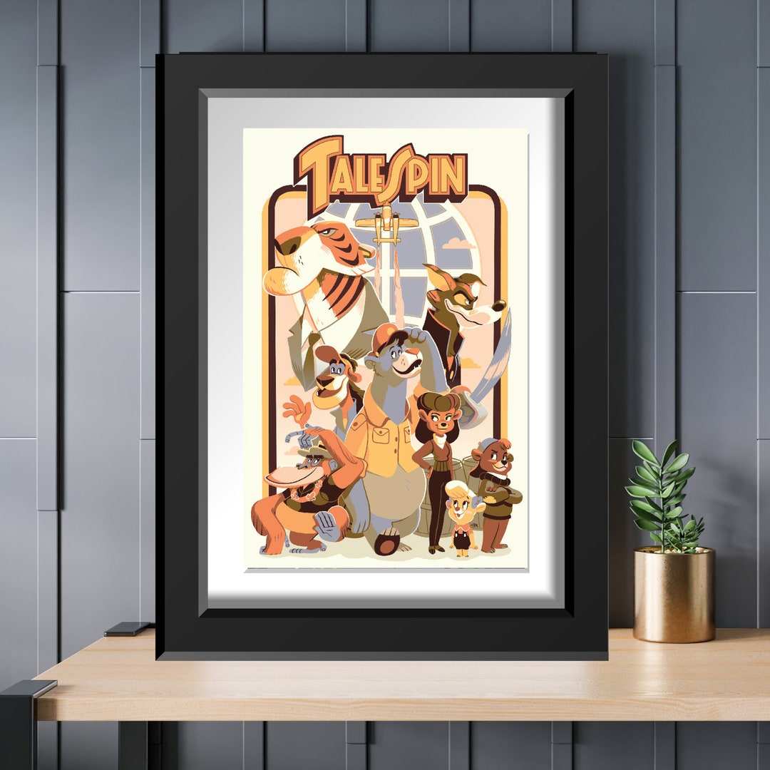 Disney Afternoon Talespin Baloo Wildcat Rebecca Kit King Louie Shere ...