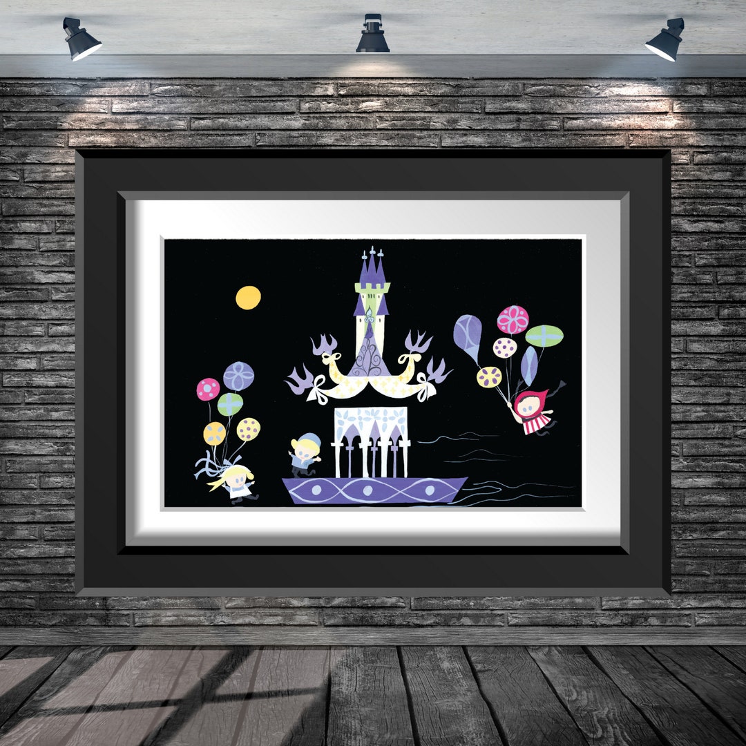 Mary Blair Its a Small World Balloons Disney Poster 8x10 11x14 11x17 ...