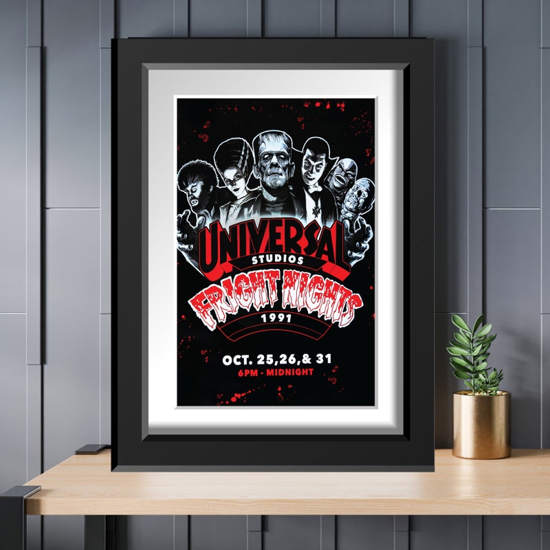 Horror Poster - Etsy