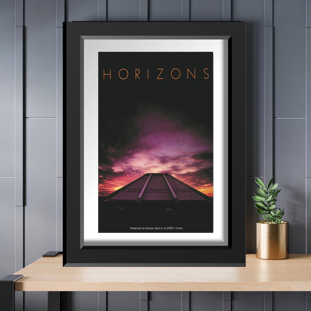 WDW Epcot Horizons Attraction Poster Version Two 8x10 11x14 11x17 13x19 ...