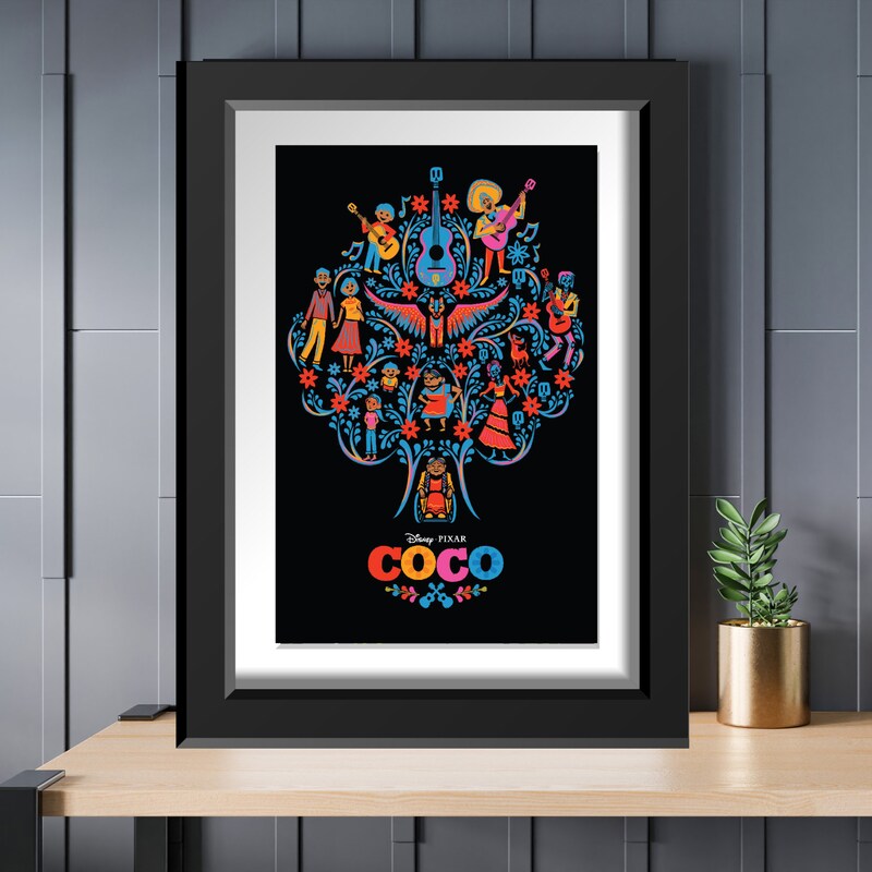 Coco Movie Poster - Etsy