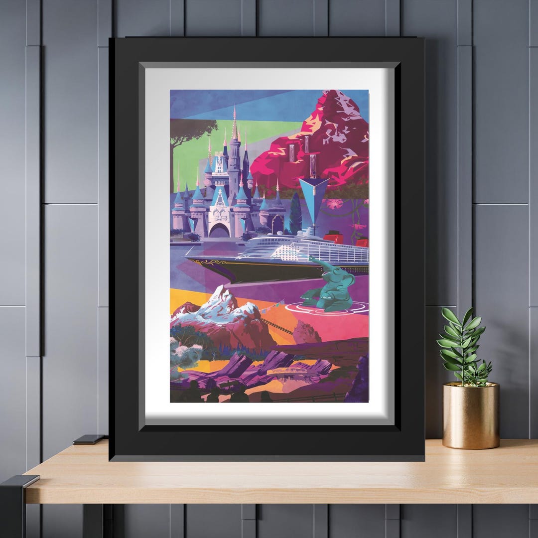 Disney Imagineering Poster #2 Disney Cruise Line Jungle Cruise ...