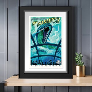 Jurassic World Universal Studios Poster - Etsy