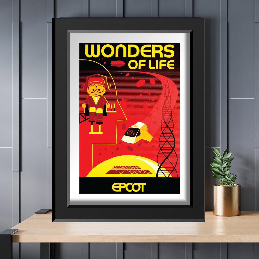 Disney Epcot Center Wonders of Life Retro Attraction Walt Disney World ...