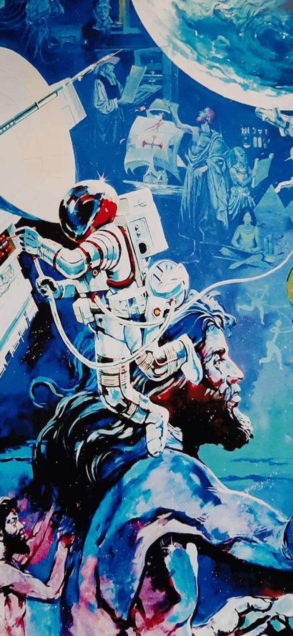 EPCOT Spaceship Earth Mural Attraction Poster 8x10 11x14 11x17 13x19 - Etsy