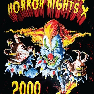 Halloween Horror Nights Jack the Clown Retro Poster 8x10 11x14 11x17 ...