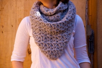 Easy CROCHET PATTERN Chunky Shawl Pattern. Pdf Tutorial Ready - Etsy