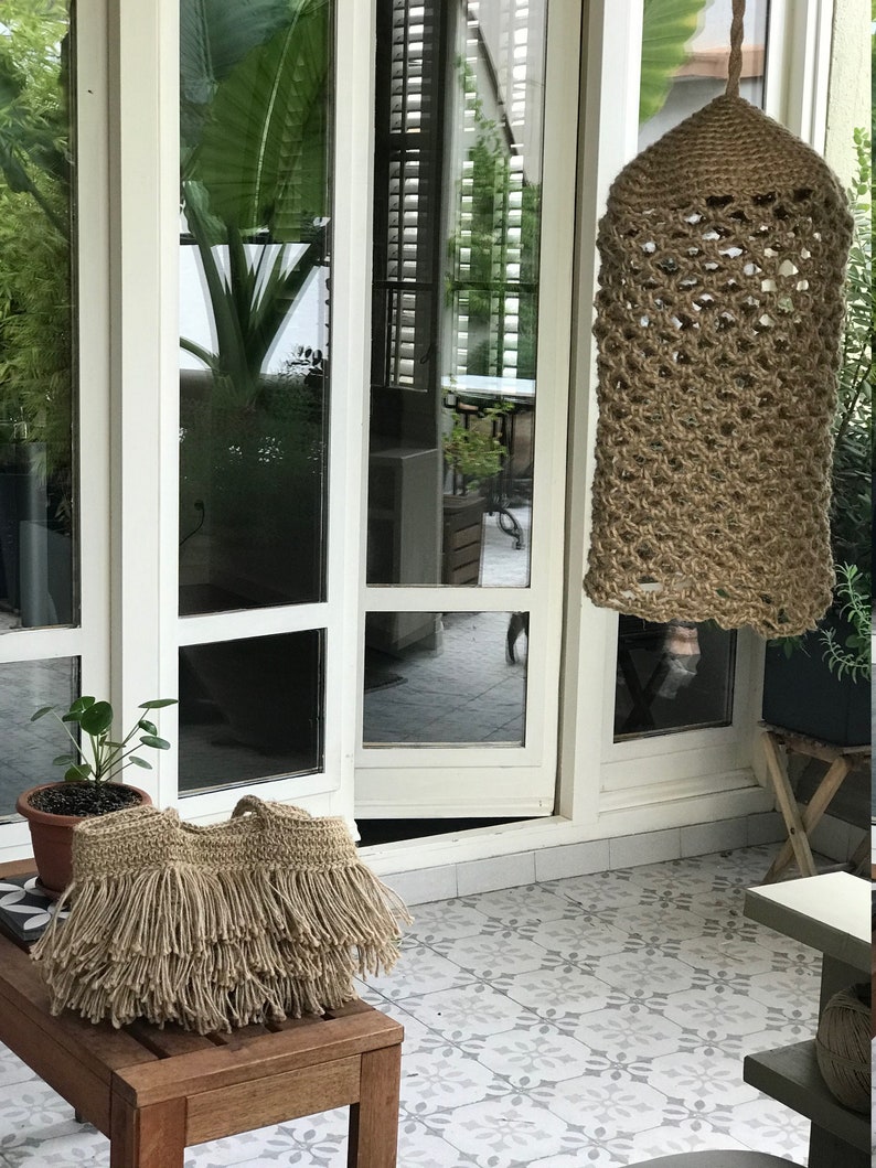 CROCHET LAMP Pattern. Easy Crochet Lampshade Pattern. PDF Tutorial ...