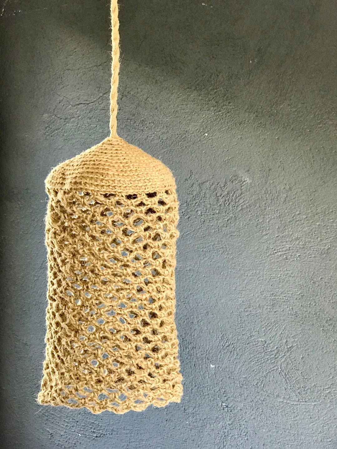CROCHET LAMP Pattern. Easy Crochet Lampshade Pattern. PDF Tutorial ...