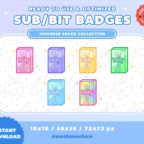 Rainbow Star Twitch Cheer & Sub Badges - Etsy