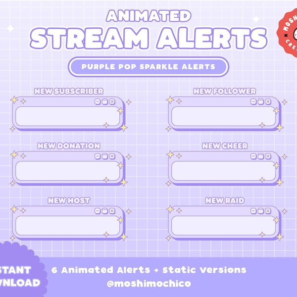 Twitch Alerts - Etsy