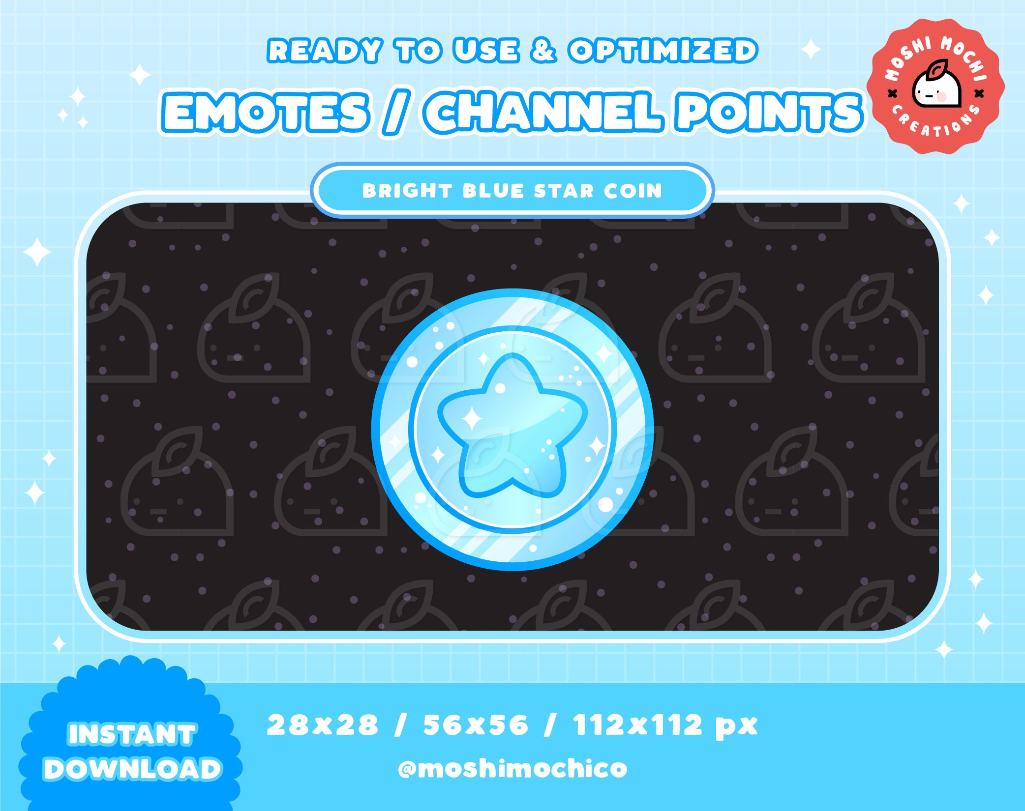 Drawing & Illustration Art & Collectibles Star Coin Channel Point ...