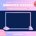ANIMATED Twitch Dreamy Cloud Webcam Border Frame / Stream Graphics ...