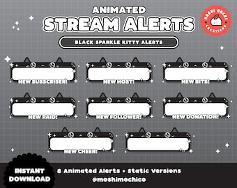 Cute Alerts Twitch | Etsy