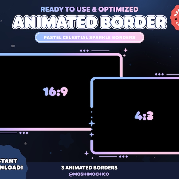 Vtuber Overlay - Etsy