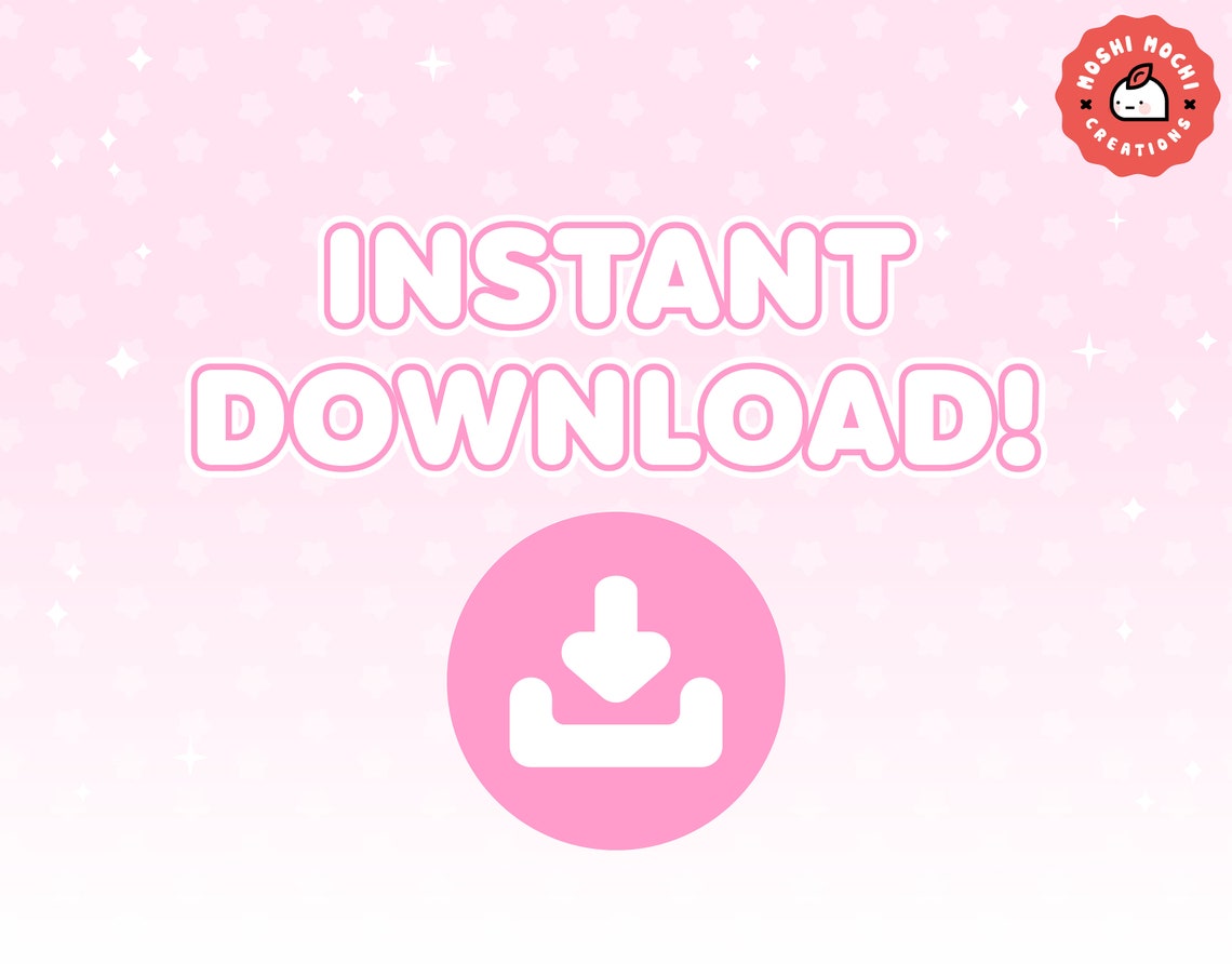 Pink Animated Twitch Alerts / Cute Computer Window / New - Etsy