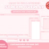 Animated Stream Background, Soft Dreamy Bubble Twitch Overlay, Custom ...