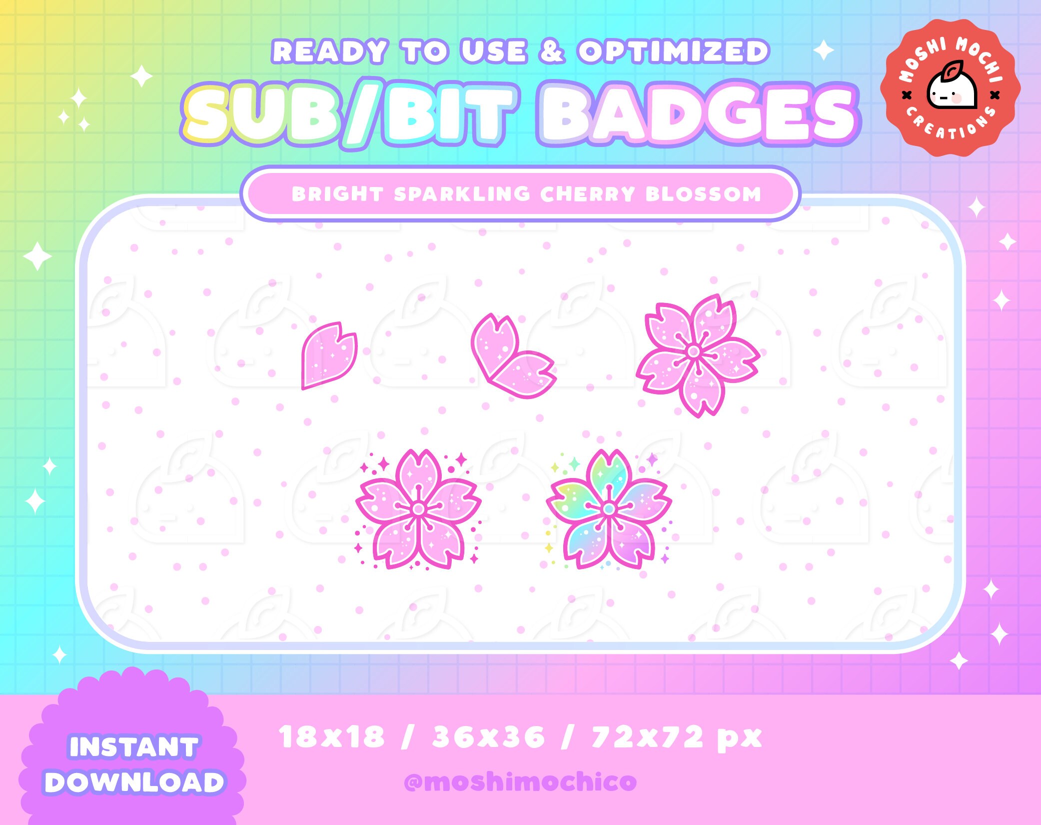 Art & Collectibles Digital Drawing & Illustration Japan Bit Badges Cute ...