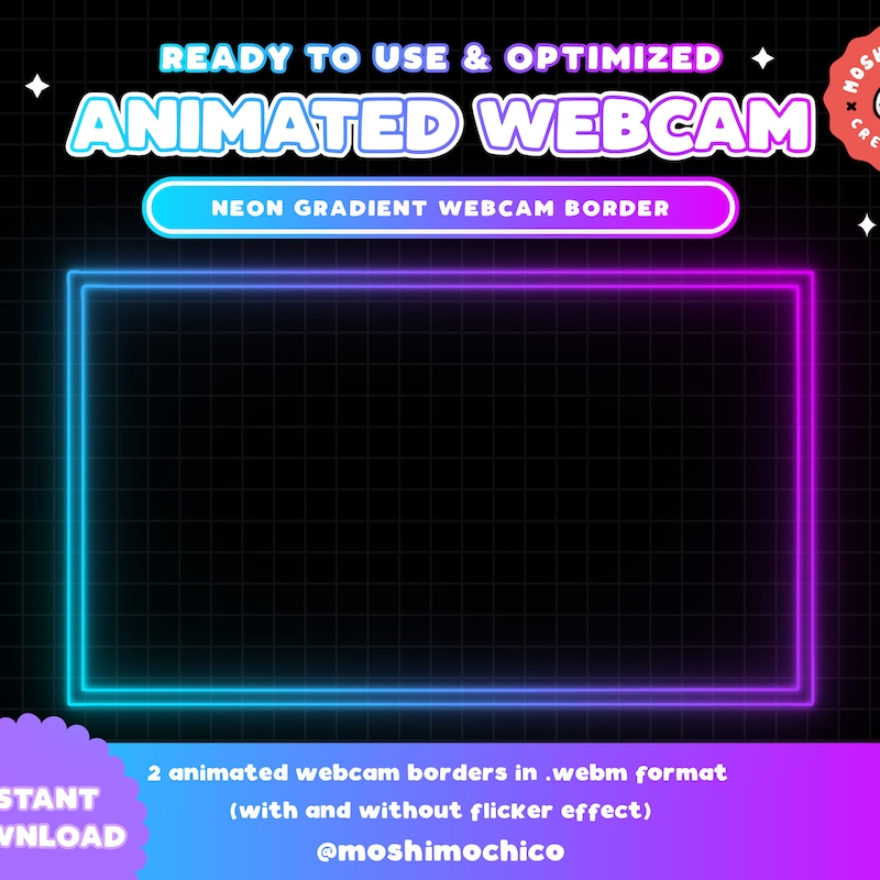 Webcam Border - Etsy