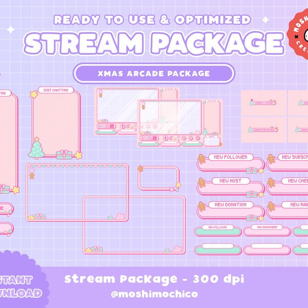 Arcade Twitch Overlay - Etsy