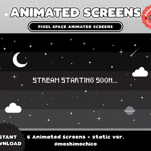 ANIMATED Space Explorer Twitch Screens Stream Starting Soon - Etsy ANIMATED Space Explorer Twitch Screens Stream Starting Soon - Etsy