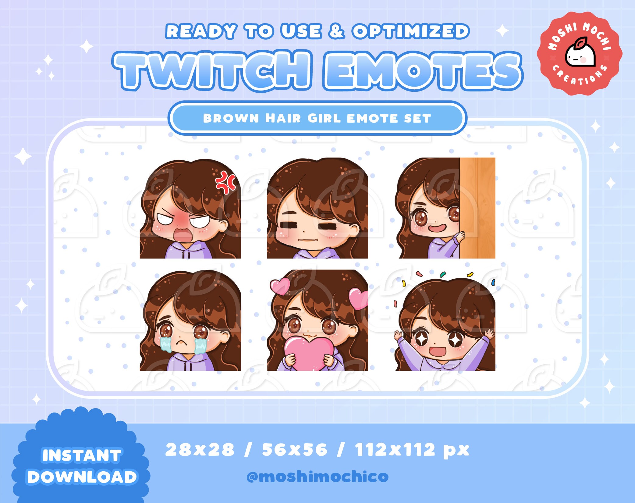 Drawing & Illustration Digital Streamer Graphics Stream Emotes Love ...