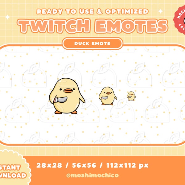 Yellow Duck Twitch Overlay - Etsy