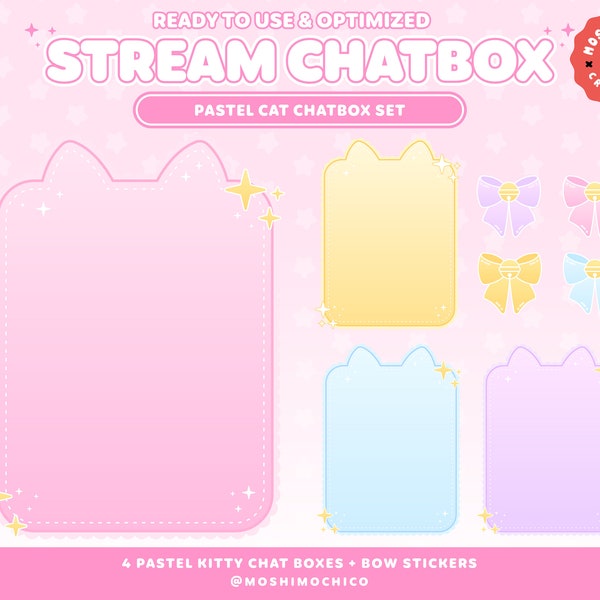 Vtuber Overlay Just Chat - Etsy Ireland