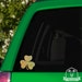 Irish Lucky Shamrock Car Window Decal Car Sticker Vinyl Decal Window ...