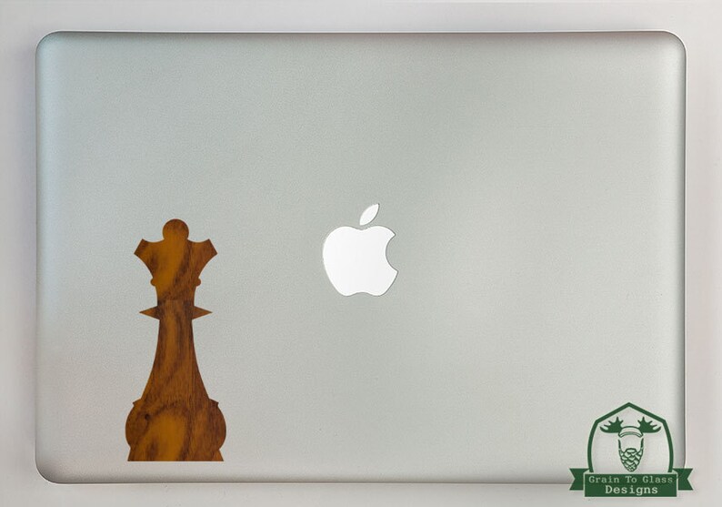 Queen Chess Piece Macbook Laptop Decal Vinyl Decal Laptop | Etsy