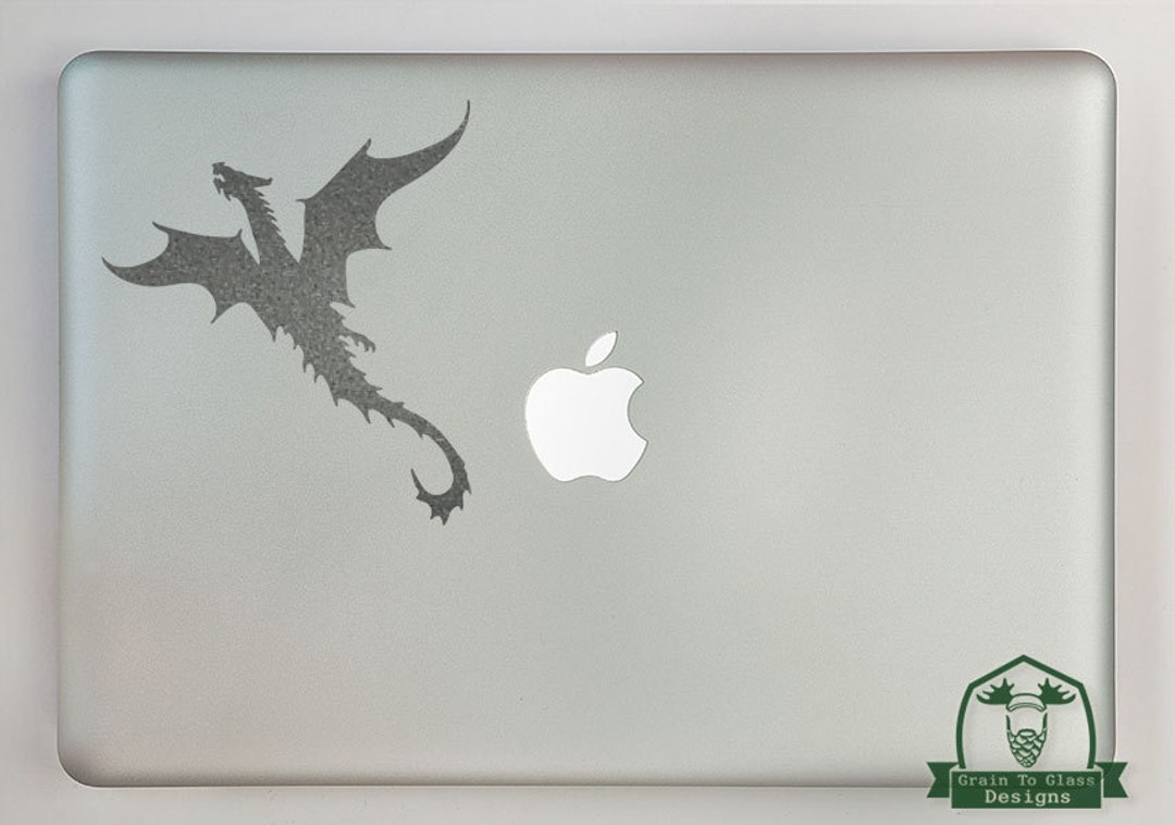 Fierce Dragon MacBook Laptop Decal Vinyl Decal Laptop Sticker Computer ...