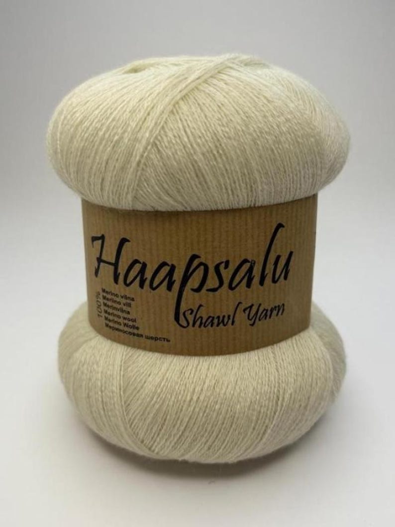 Haapsalu Lace Shawl Yarn: Cobweb Merino Wool, Fine Lace Knitting - Etsy