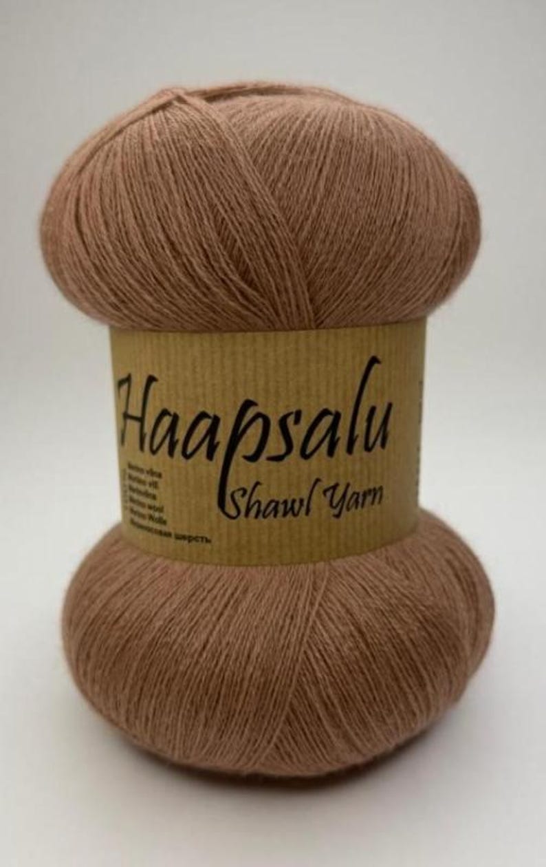 Haapsalu Lace Shawl Yarn: Cobweb Merino Wool, Fine Lace Knitting - Etsy