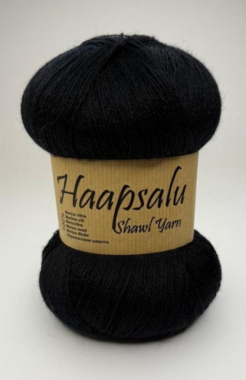 Haapsalu Lace Shawl Yarn: Cobweb Merino Wool, Fine Lace Knitting - Etsy
