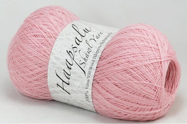 Haapsalu Lace Shawl Yarn: Cobweb Merino Wool, Fine Lace Knitting - Etsy